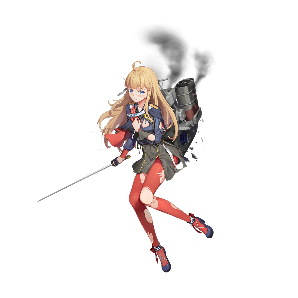 The Big Imageboard Tbib Ahoge Alternate Costume Blonde Hair Blue