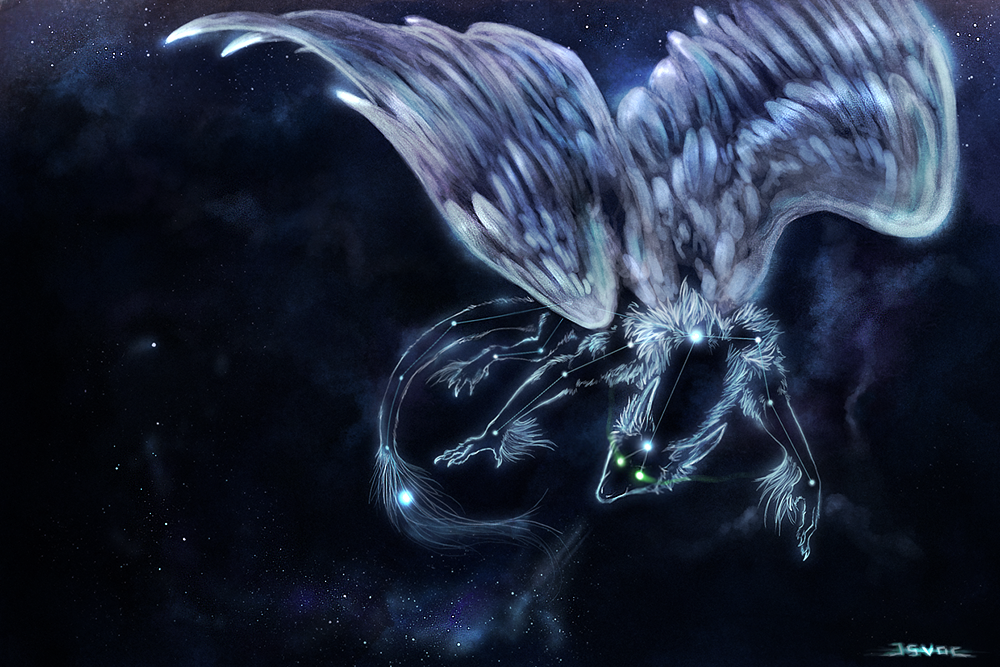 The Big ImageBoard (TBIB) - constellation feathered wings feathers fur ...