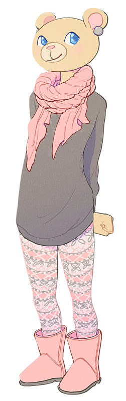 The Big Imageboard Tbib Ambiguous Gender Anthro Bear Clothed Clothing Ear Piercing Hands