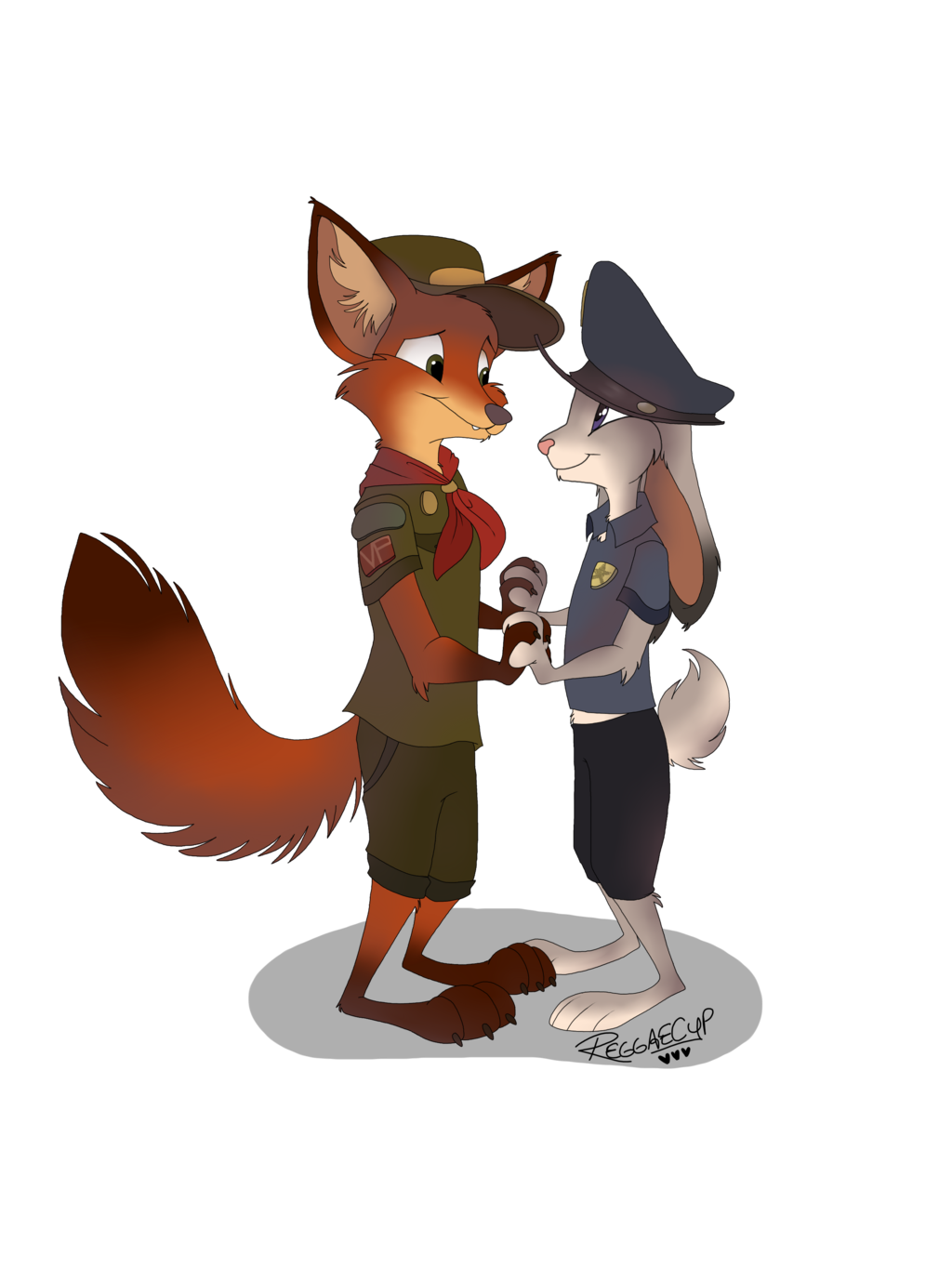 The Big ImageBoard (TBIB) - 2016 anthro canine disney female fox judy hopps lagomorph male ...