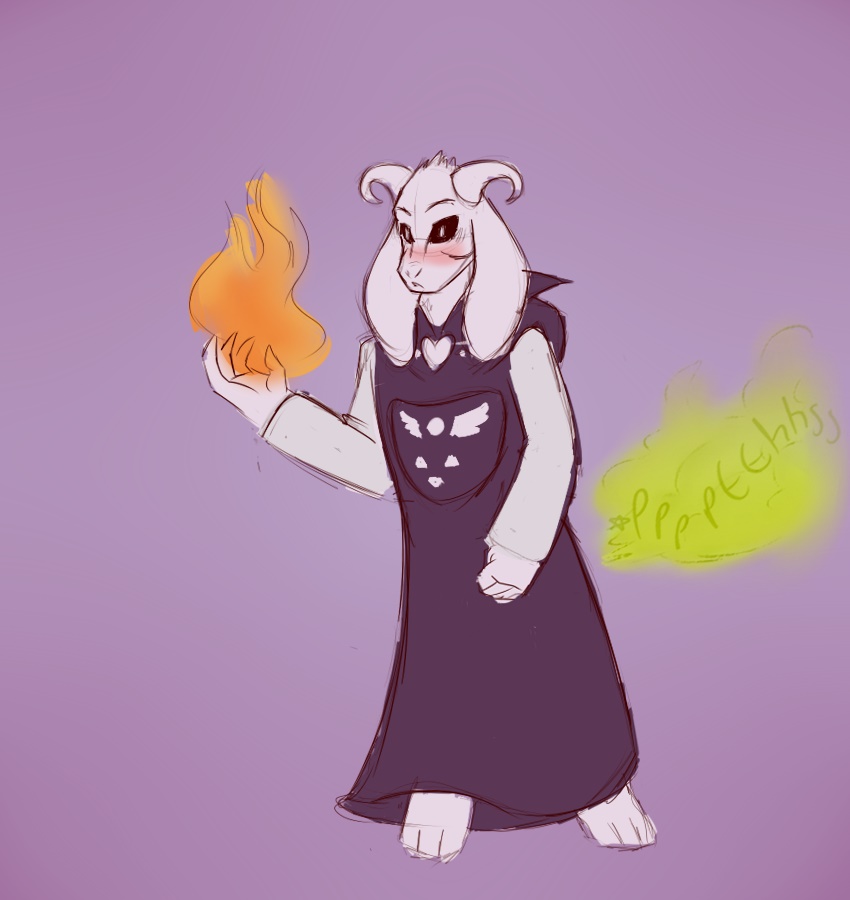 The Big ImageBoard (TBIB) - 2016 anthro asriel dreemurr (god form) black sclera blush boss ...