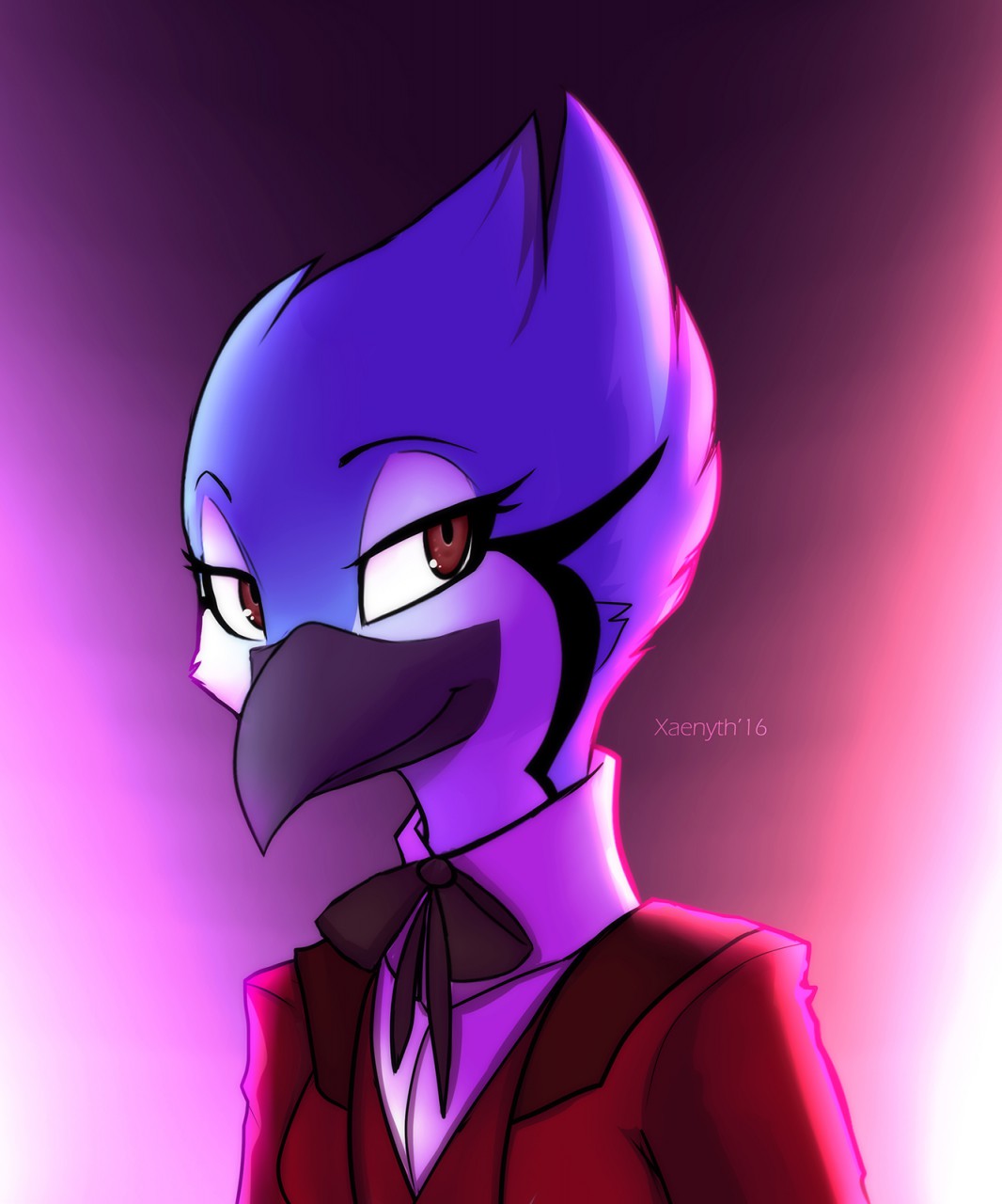 The Big Imageboard Tbib 2016 Anthro Avian Beak Bird Blue Jay 0999