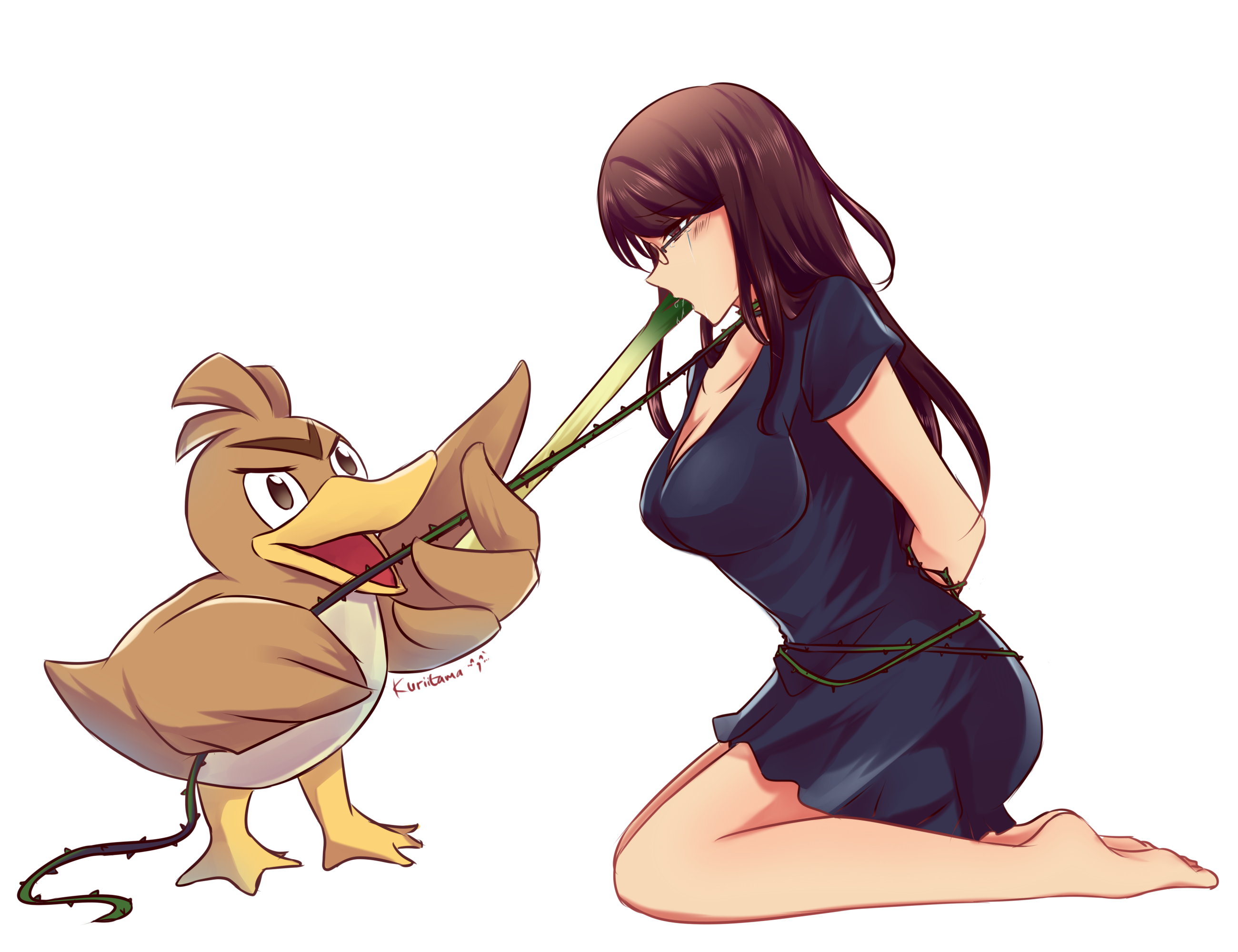 The Big ImageBoard (TBIB) - alpha channel ambiguous gender ambiguous on human avian bdsm beak ...