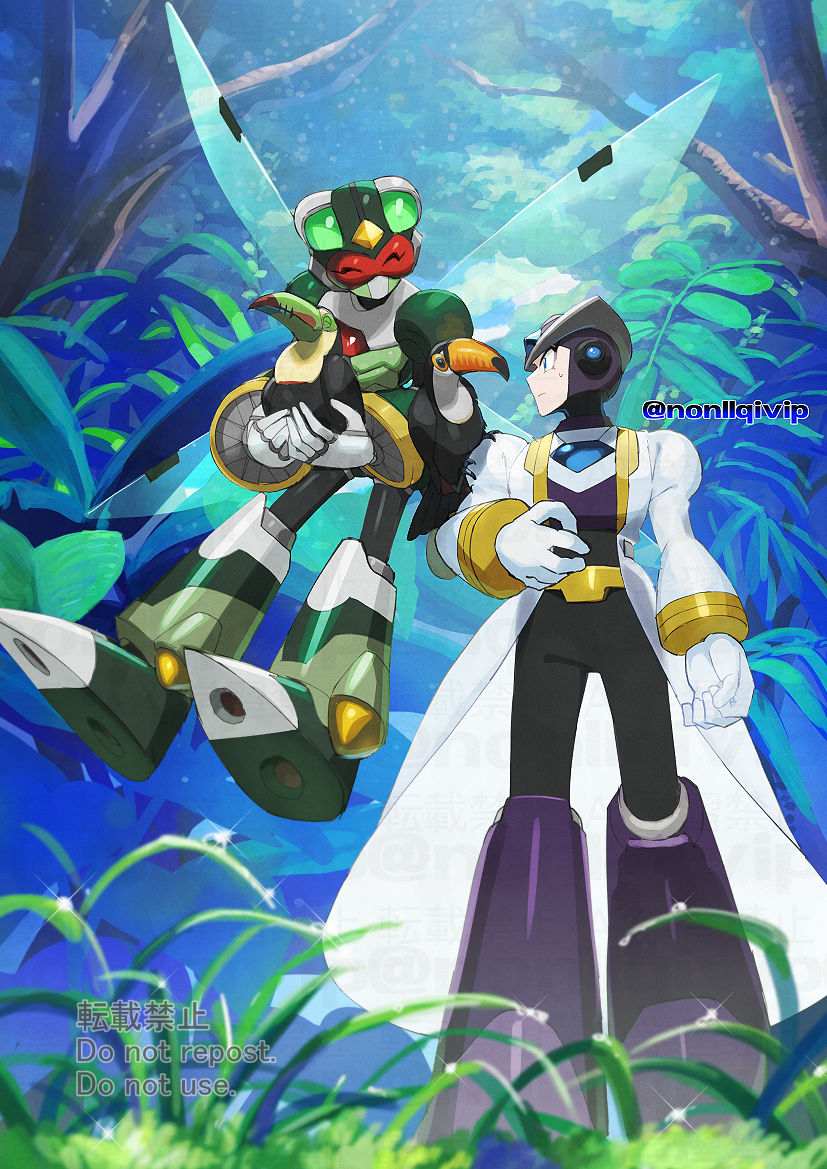 The Big ImageBoard (TBIB) - 2boys armor assault visor bird bug coat ...