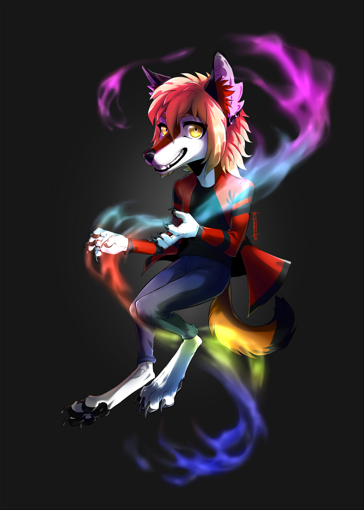 The Big ImageBoard (TBIB) - 2016 4 toes 5 fingers anthro barefoot black lips black nose blonde ...