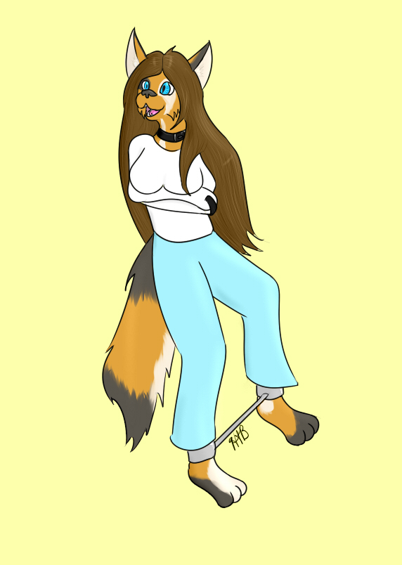 The Big ImageBoard (TBIB) - 2013 3 toes anthro barefoot biped black fur black nose black tail ...