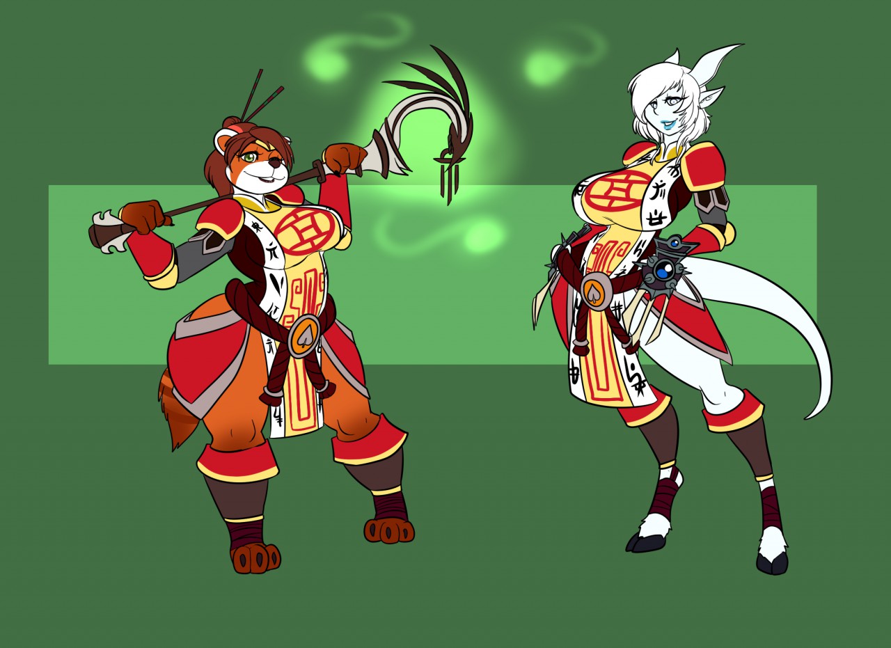 The Big Imageboard Tbib Anthro Clothing Duo Elf Female Humanoid