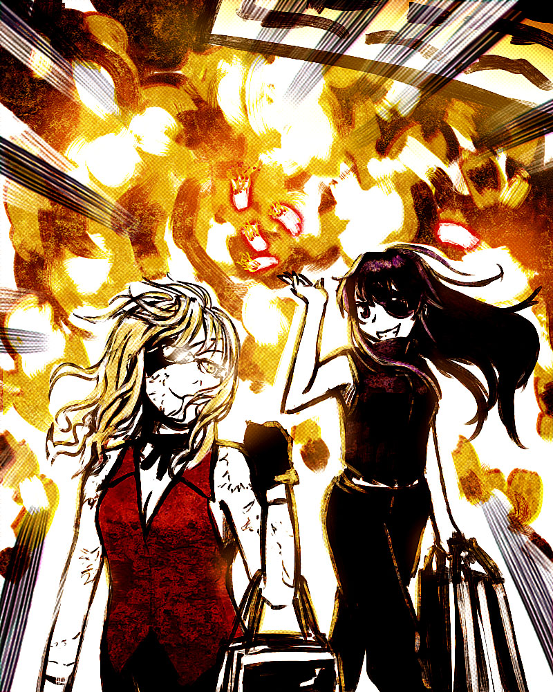 The Big Imageboard Tbib 2girls Artist Request Baccano Character