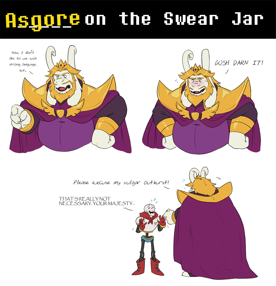 The Big ImageBoard (TBIB) - animated skeleton asgore dreemurr beard blush bone boss monster ...