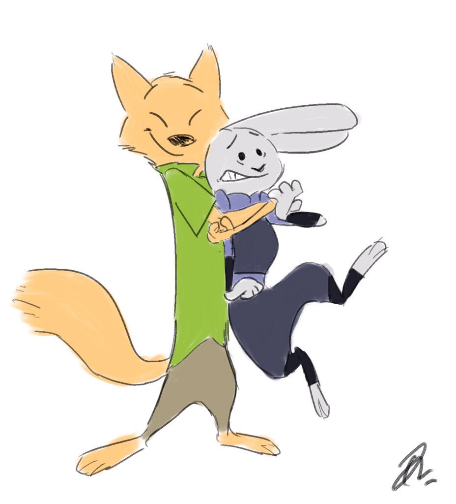 The Big ImageBoard (TBIB) - 2016 anthro canid canine clothed clothing disney drapzootopia duo ...