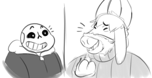 The Big ImageBoard (TBIB) - animated skeleton anthro asgore dreemurr beard bone boss monster ...