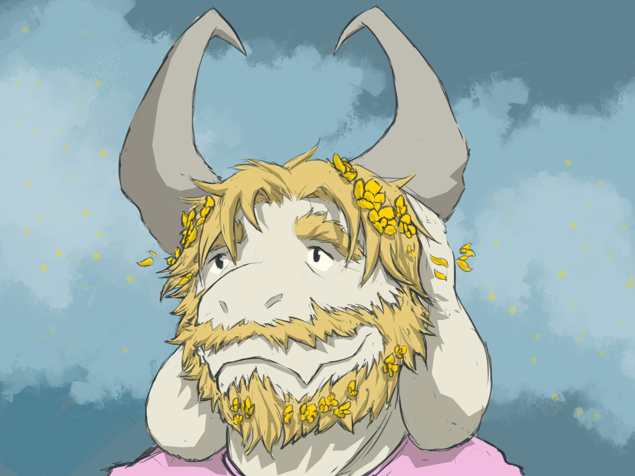 The Big ImageBoard (TBIB) - 4:3 anthro asgore dreemurr beard better ...