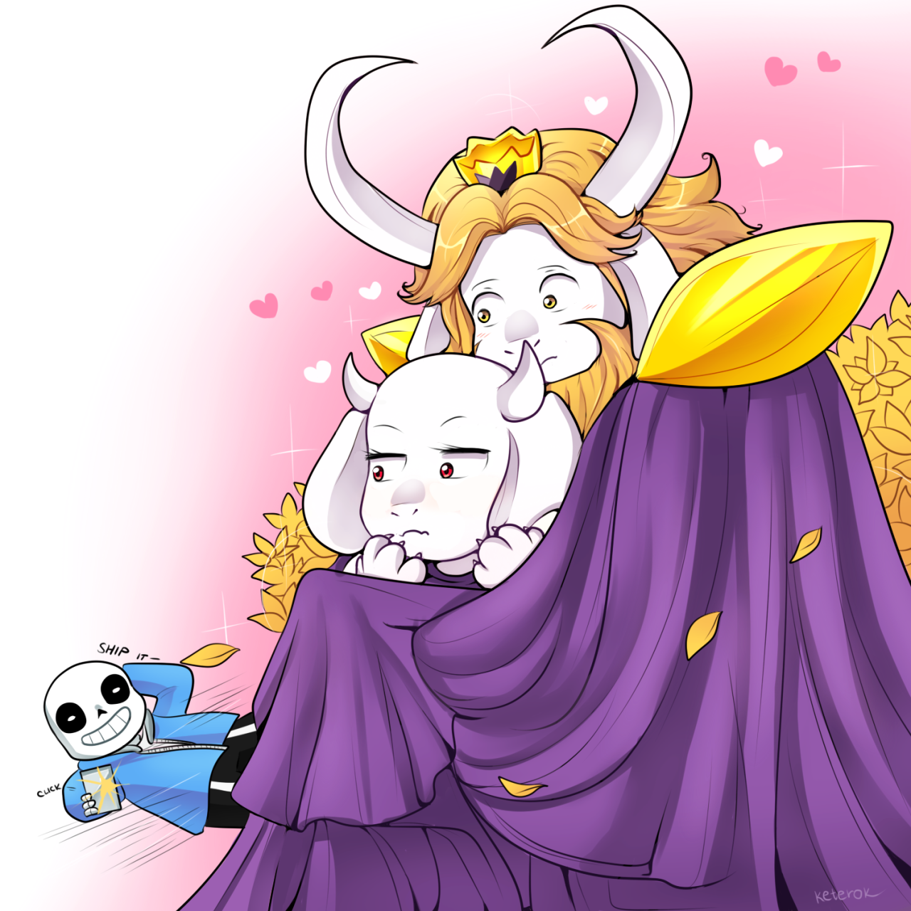 The Big ImageBoard (TBIB) - 1:1 animated skeleton anthro asgore dreemurr beard better version at ...