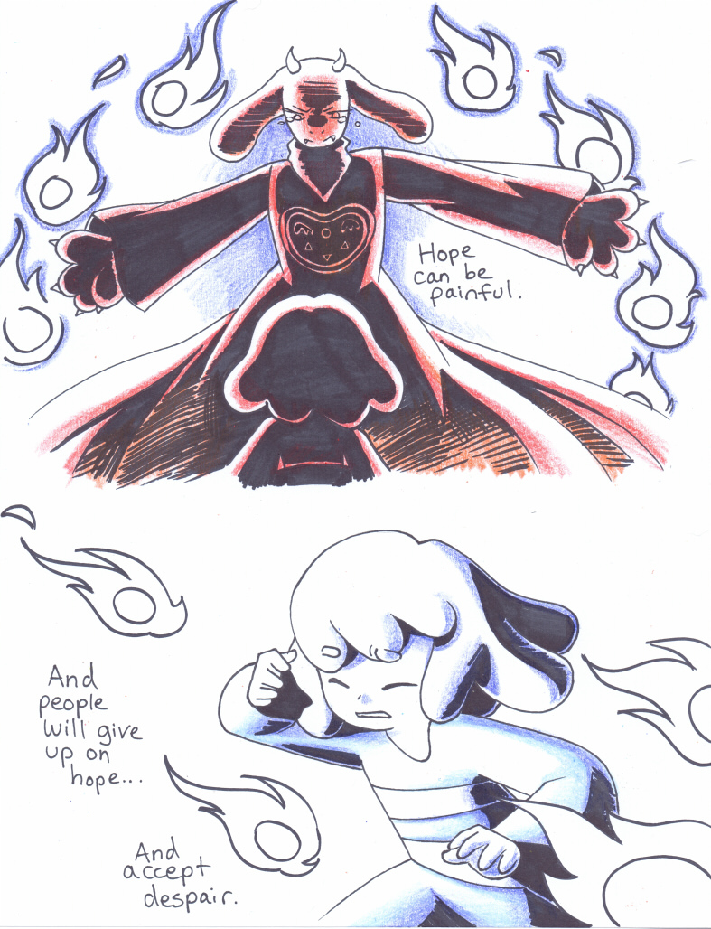 The Big ImageBoard (TBIB) - aftertale ambiguous gender angry caprine clothing comic dialogue ...