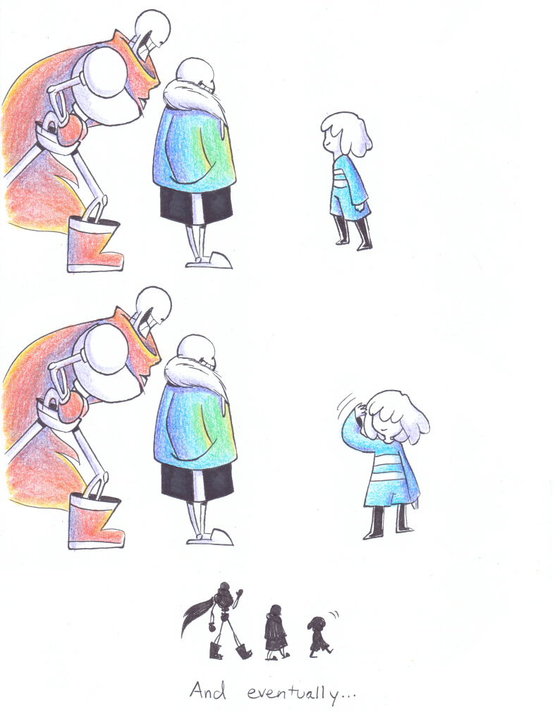 The Big ImageBoard (TBIB) - aftertale ambiguous gender animated skeleton bone clothing coat ...