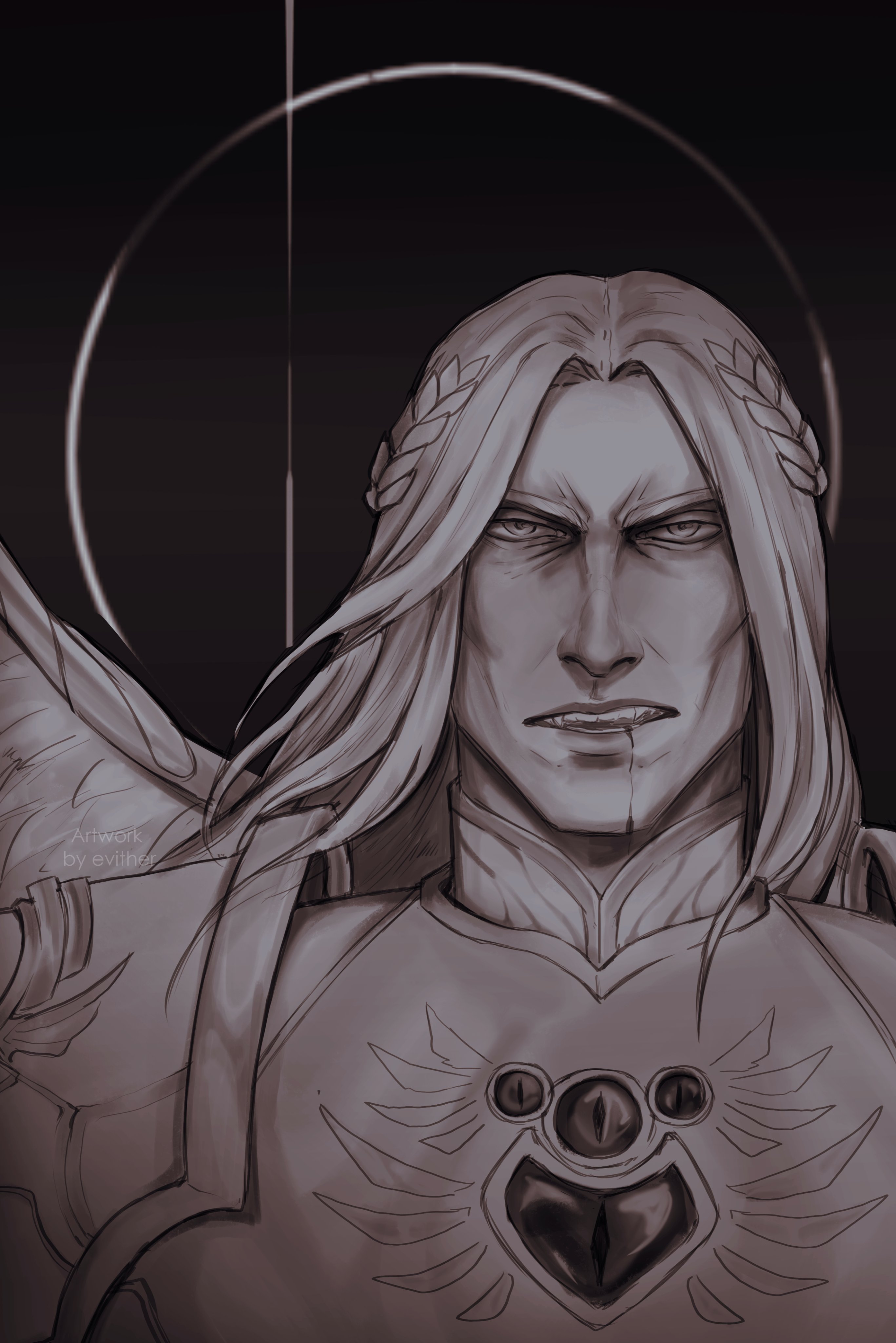 The Big ImageBoard (TBIB) - absurdres angel angel wings armor blood blood angels blood from ...