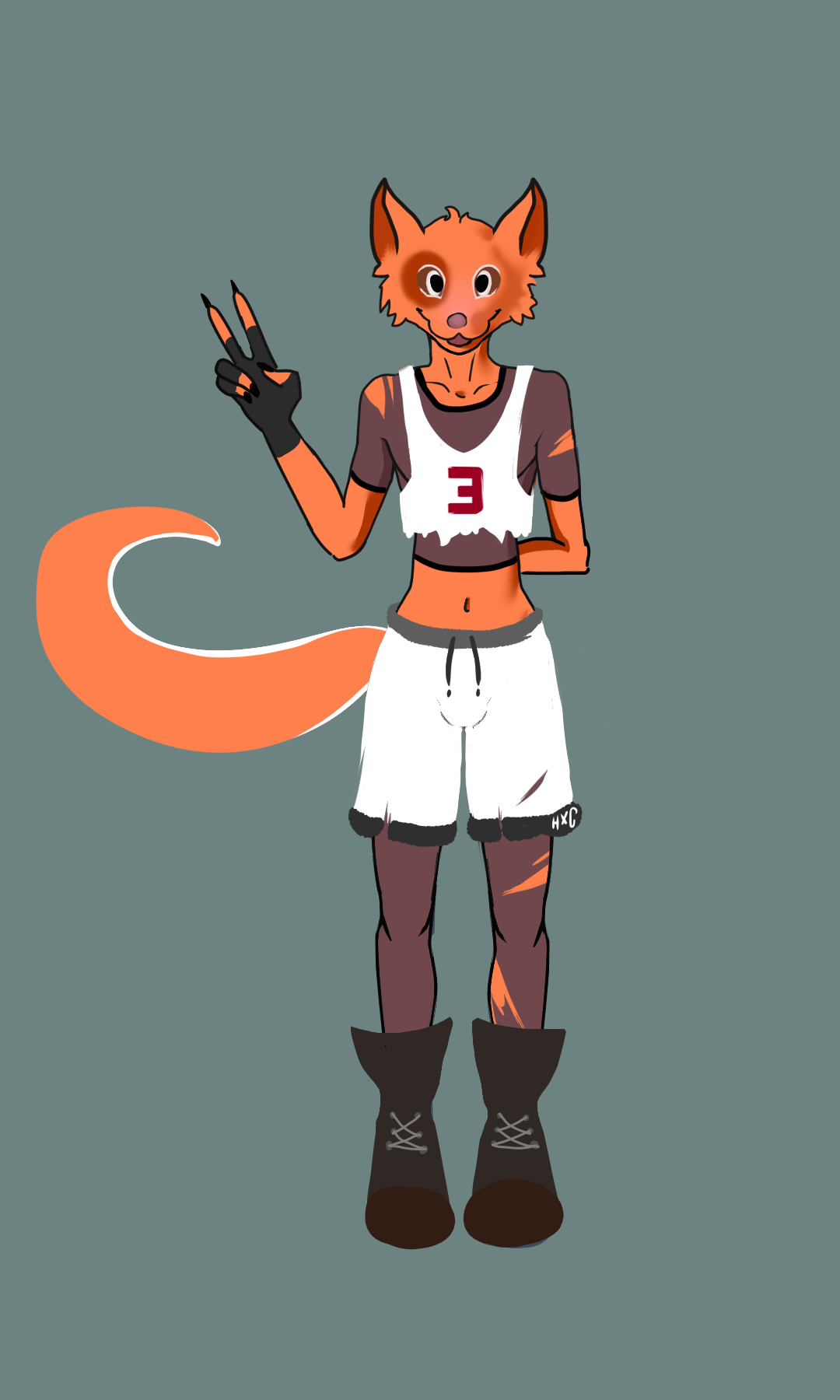 The Big ImageBoard (TBIB) - 3:5 5 fingers anthro basil (hxcfoxy) black clothing black footwear ...