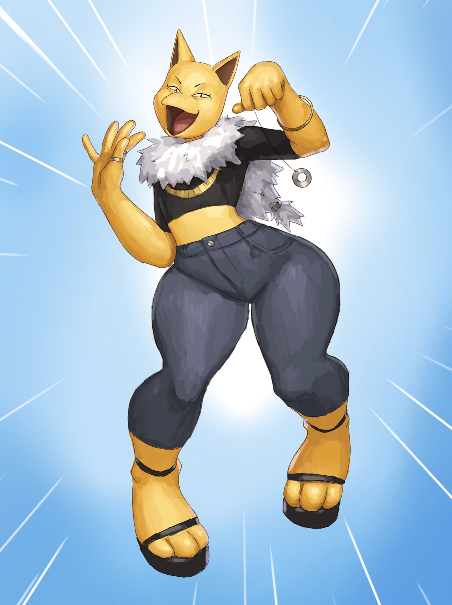 The Big ImageBoard (TBIB) - 2024 3 toes 5 fingers anthro biped bottomwear bracelet clothing crop ...