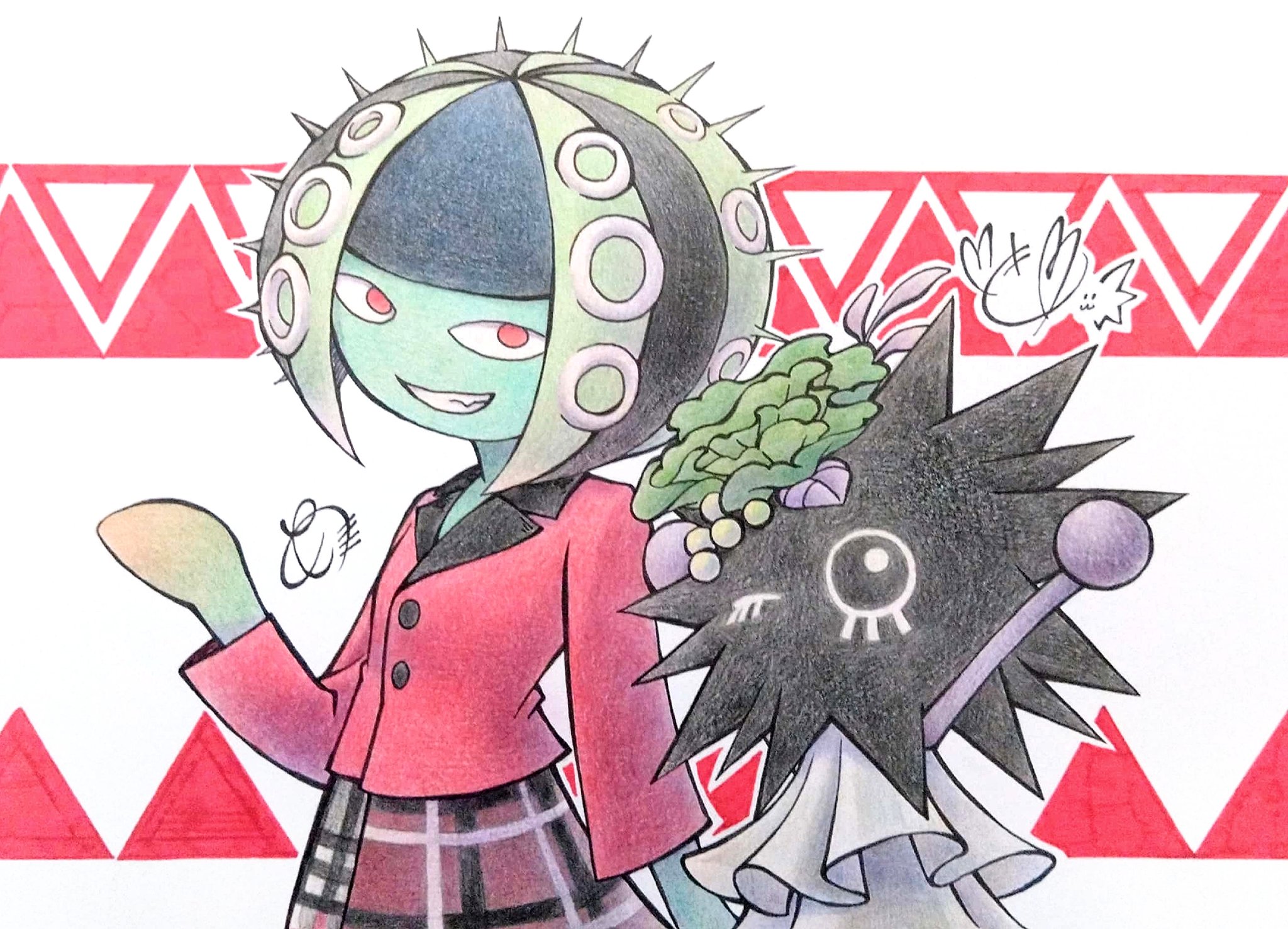 The Big ImageBoard (TBIB) - 2girls aachin (splatoon) arm up co ma tsu ...