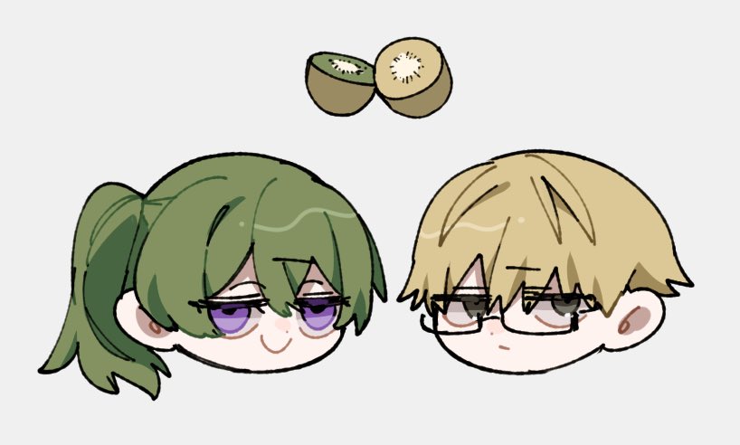 The Big ImageBoard (TBIB) - 1boy 1girl blonde hair brown hair chibi ...