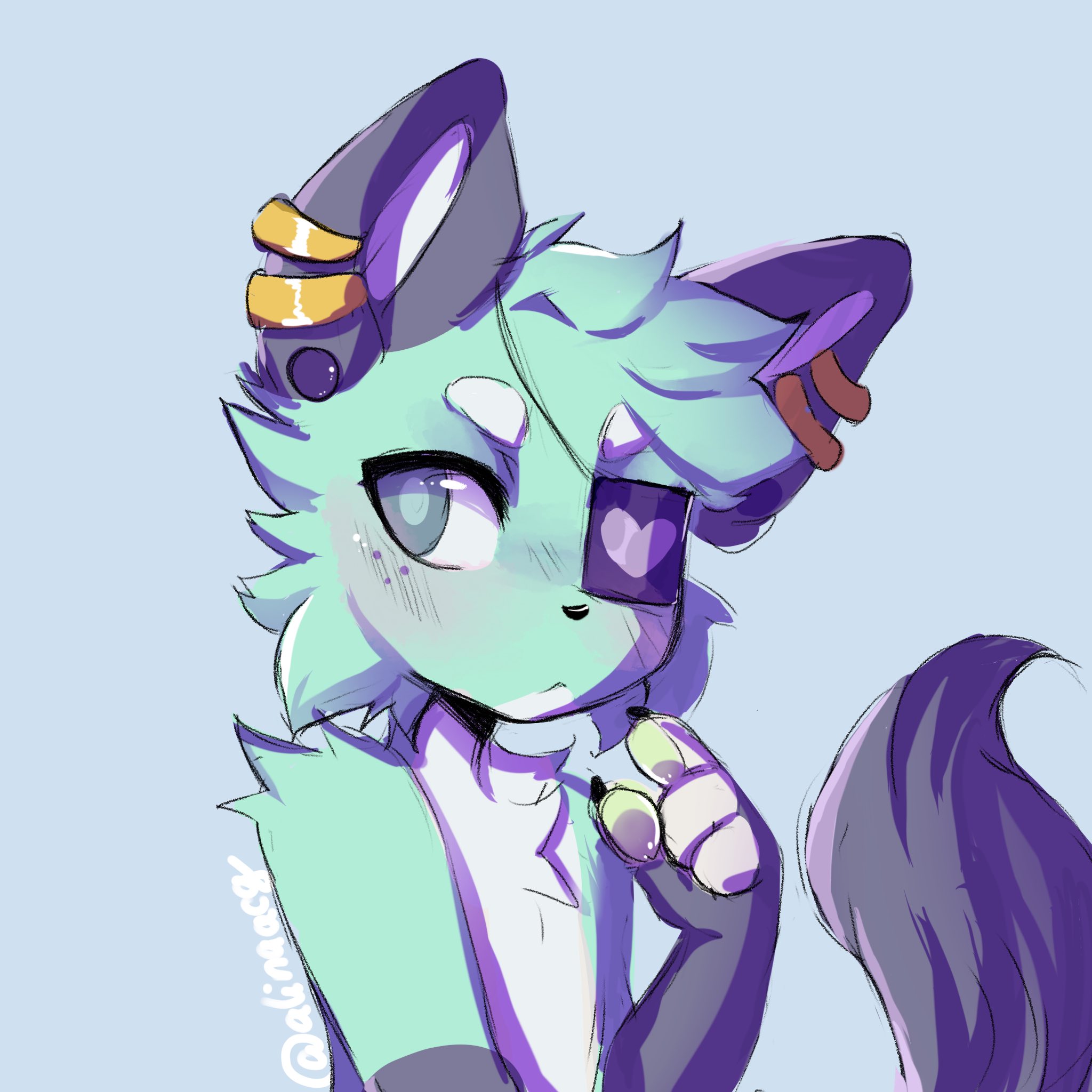 The Big ImageBoard (TBIB) - 1:1 ambiguous gender anakoluth anthro black body black fur canid ...