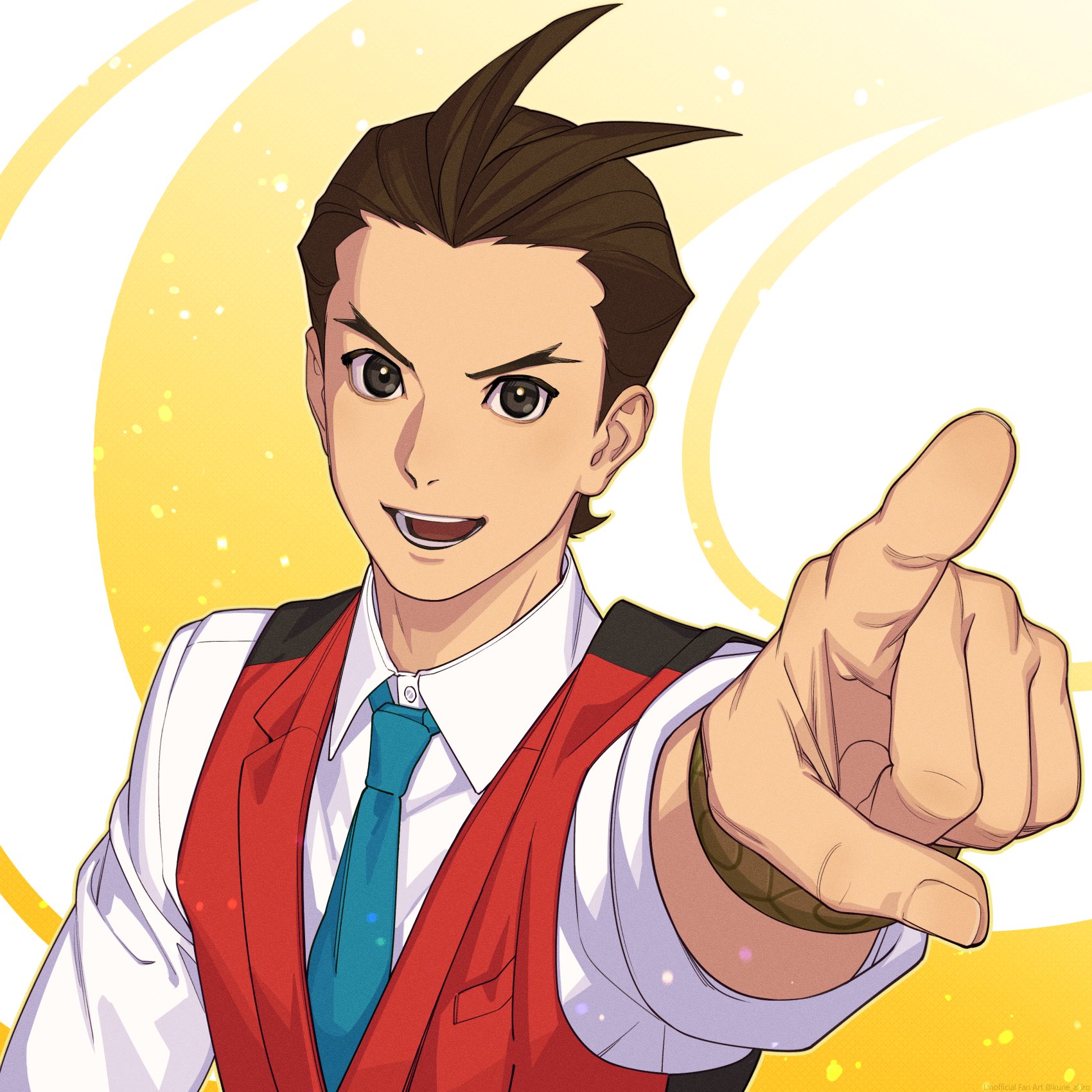 The Big ImageBoard (TBIB) - 1boy ace attorney apollo justice black eyes ...