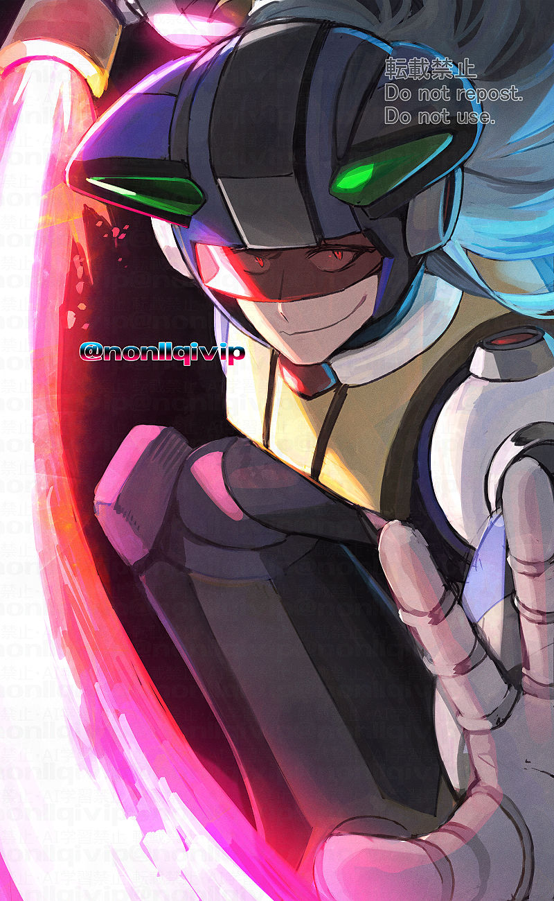 The Big ImageBoard (TBIB) - 1boy armor assault visor black armor black ...