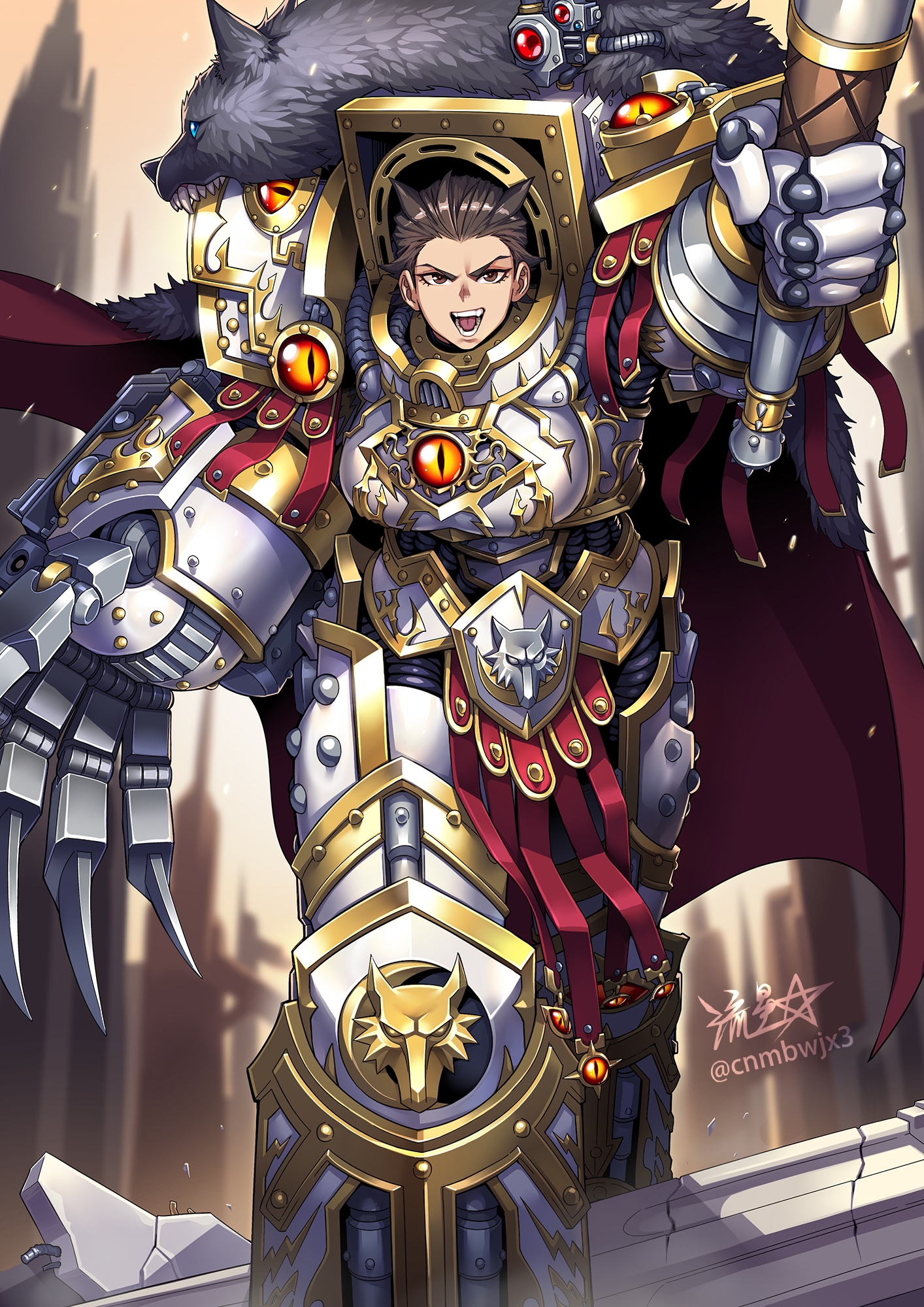 The Big ImageBoard (TBIB) - 1girl 2024 armor armored boots boots ...