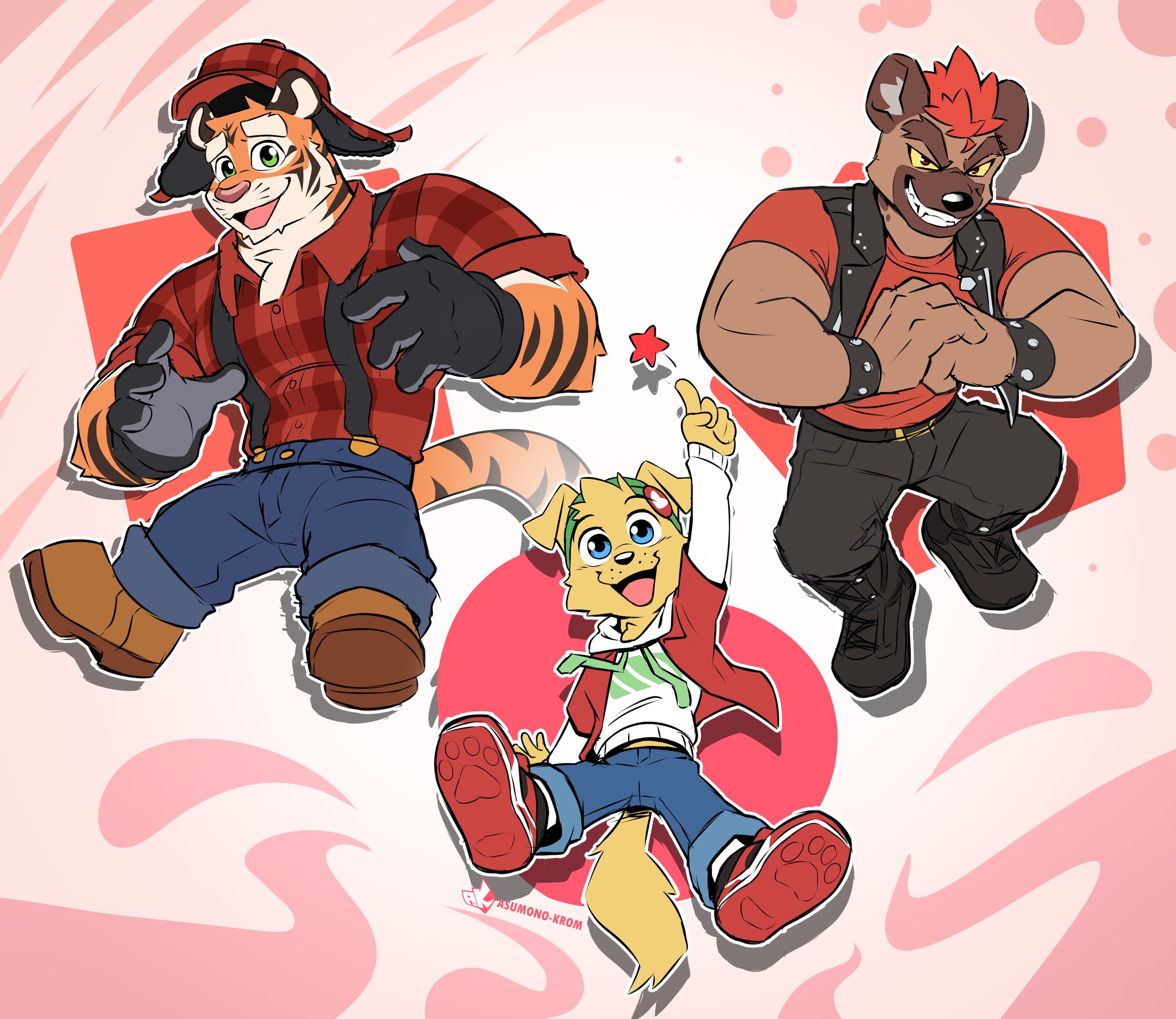 The Big ImageBoard (TBIB) - 2024 anjing kampuss anthro biped black eyes blue eyes brown body ...