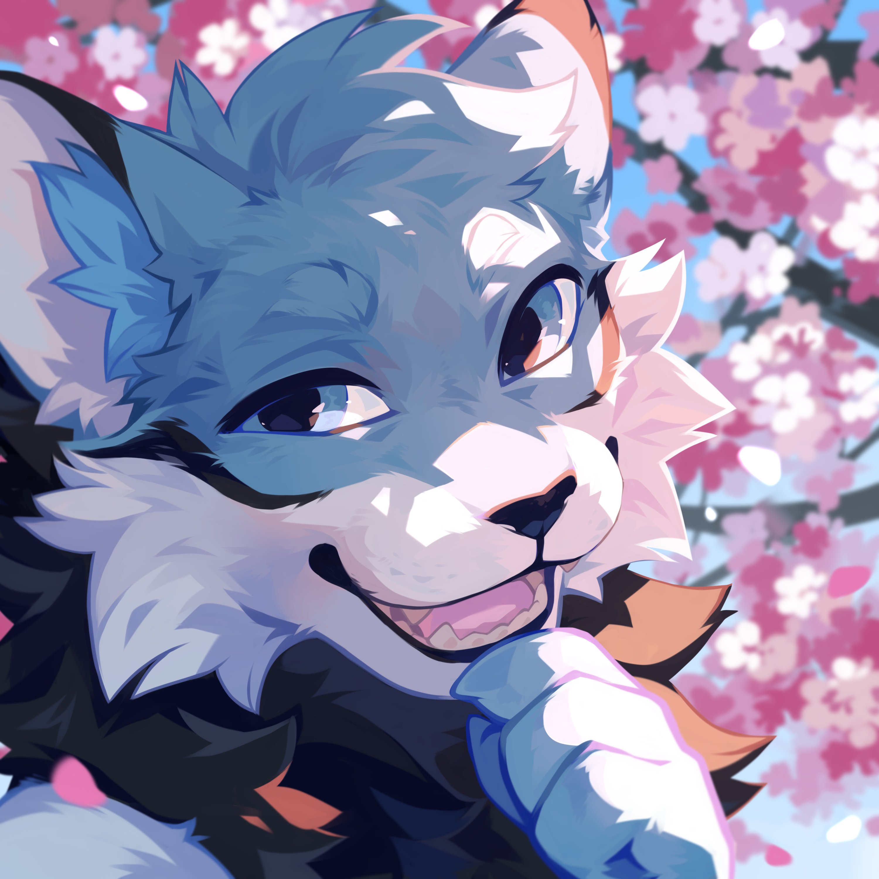 The Big ImageBoard (TBIB) - 1:1 absurd res ambiguous gender anthro black body black fur black ...