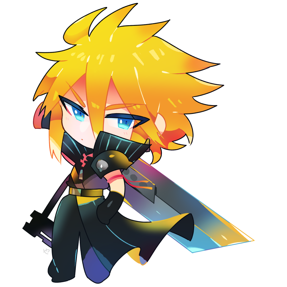 The Big ImageBoard (TBIB) - 1boy black coat blonde hair blue eyes ...