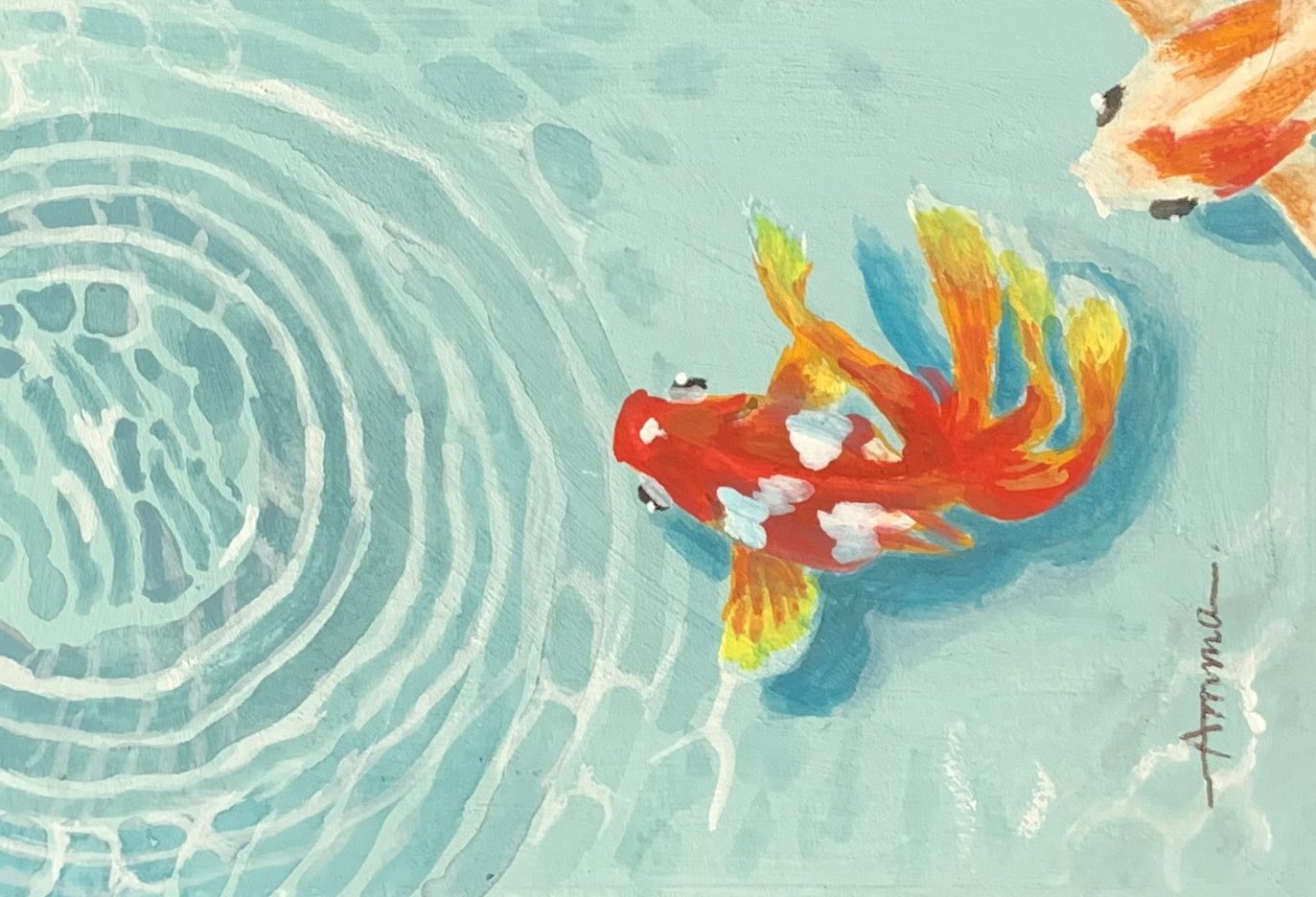 The Big ImageBoard (TBIB) - animal animal focus branch fish goldfish ...