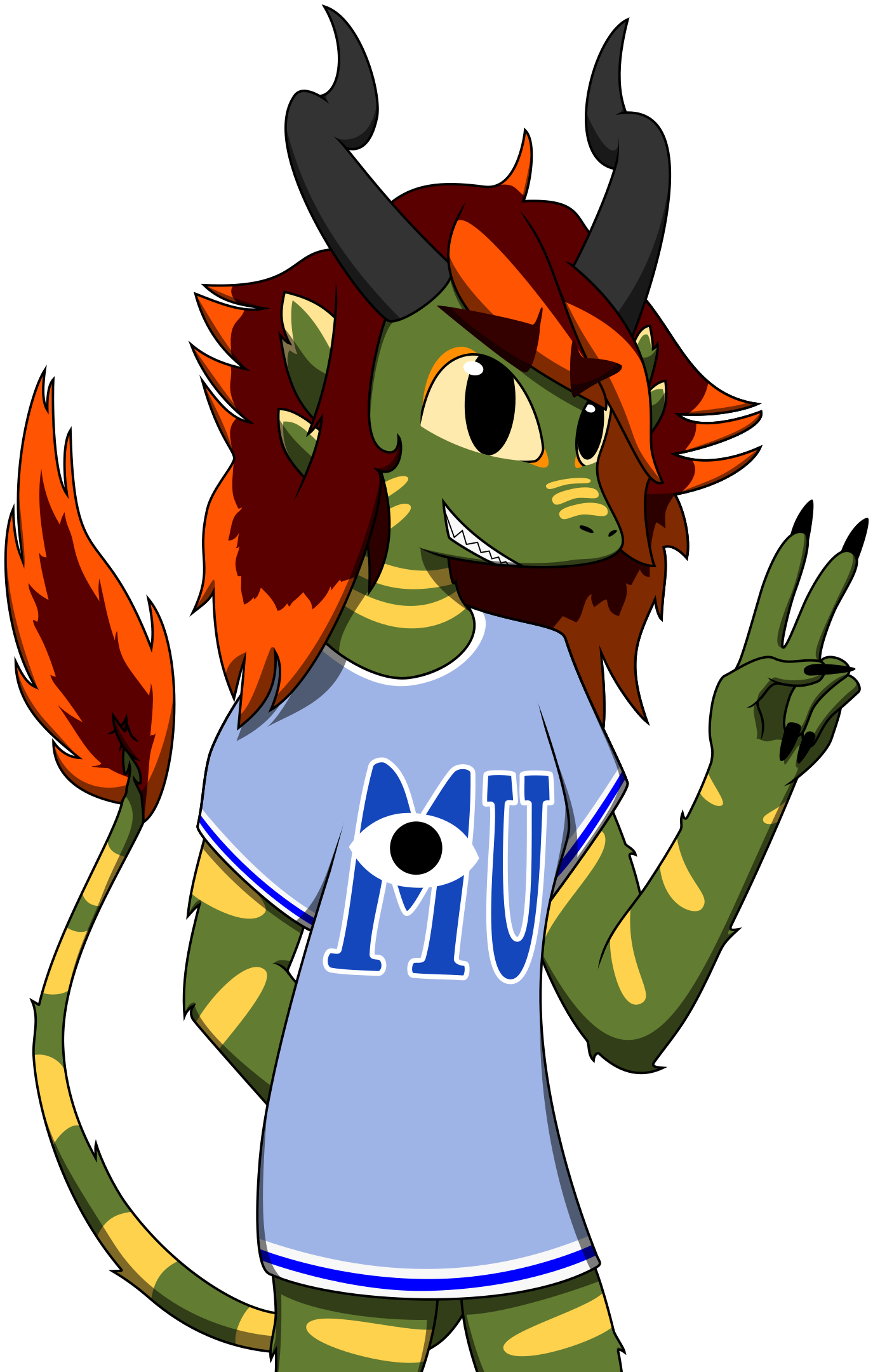 The Big ImageBoard (TBIB) - 2017 amavect anthro brown hair claws ...