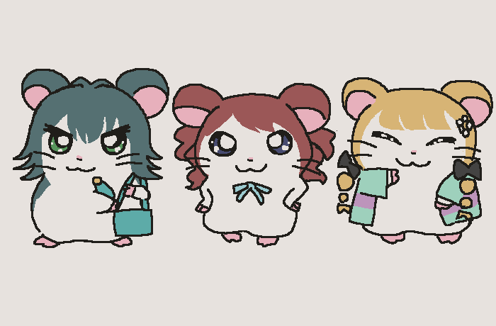 The Big ImageBoard (TBIB) - :3 animalization antenna hair aqua bag black bow blonde hair blue ...