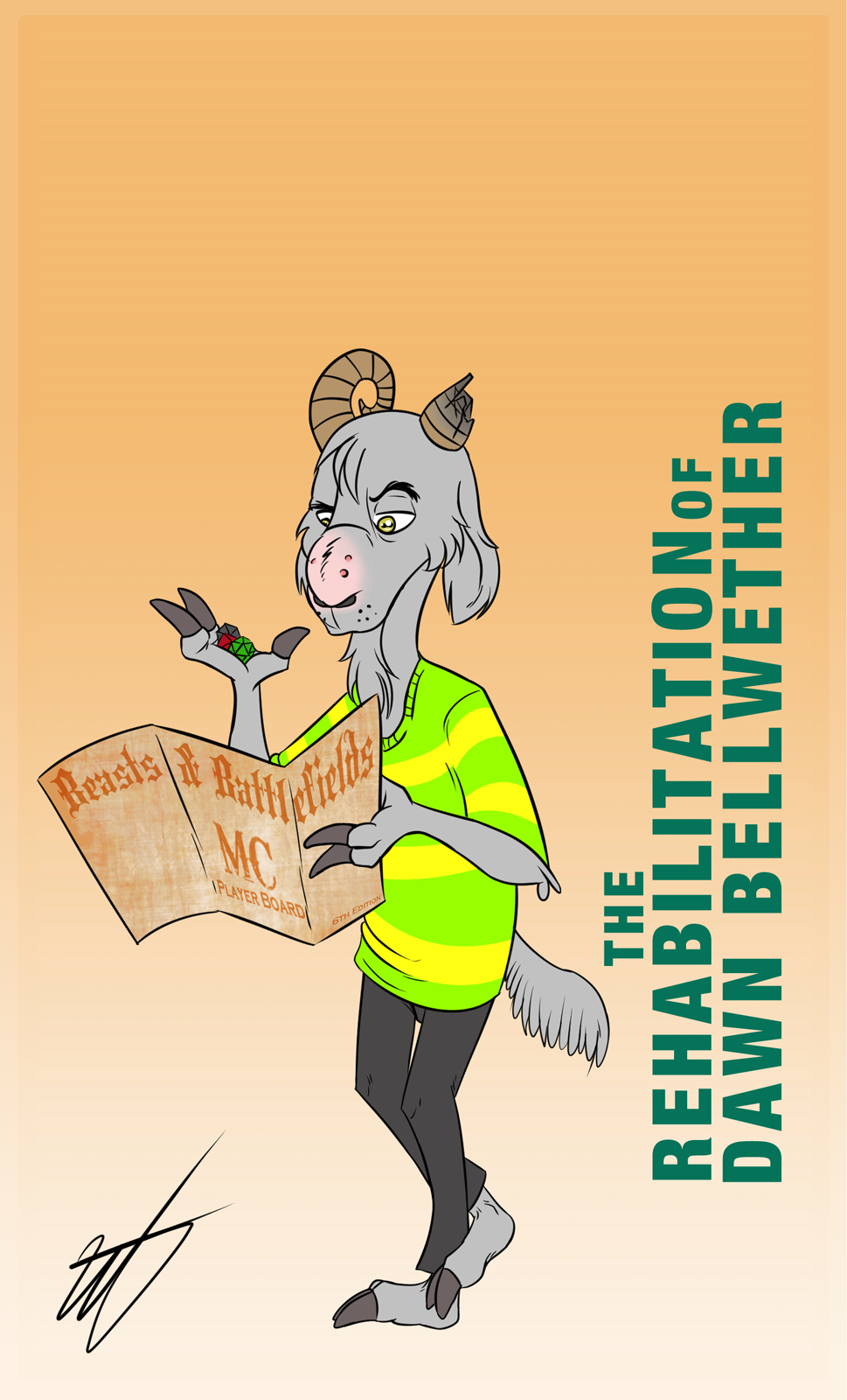 The Big ImageBoard (TBIB) - anthro barefoot biped bovid caprine clothing d20 d8 dice disney ...