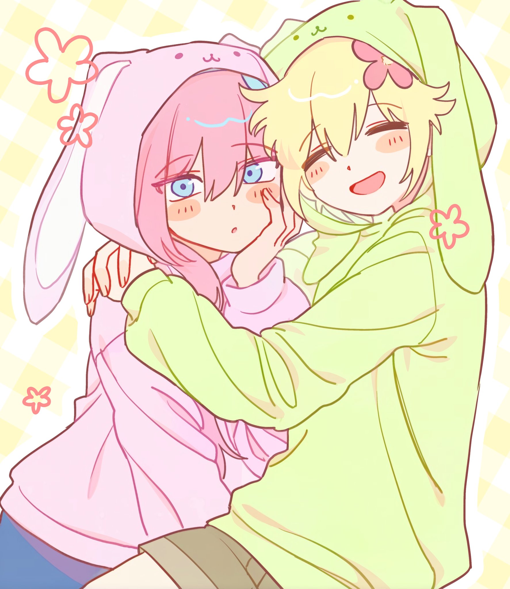 The Big ImageBoard (TBIB) - 1boy 1girl aubrey (faraway) (omori) aubrey (omori) basil (faraway ...