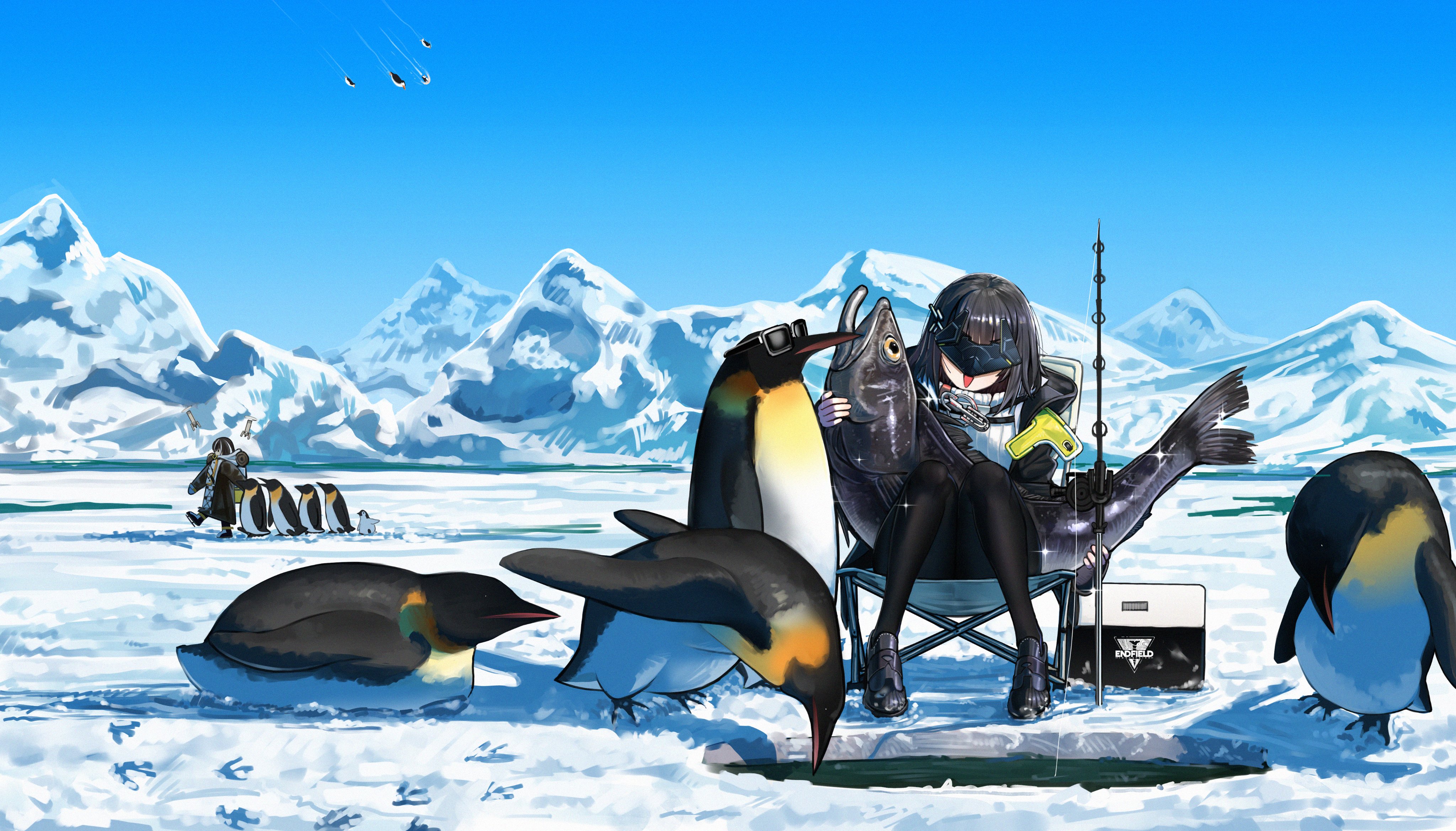 The Big ImageBoard (TBIB) - 2girls 4boys absurdres animal arknights ...