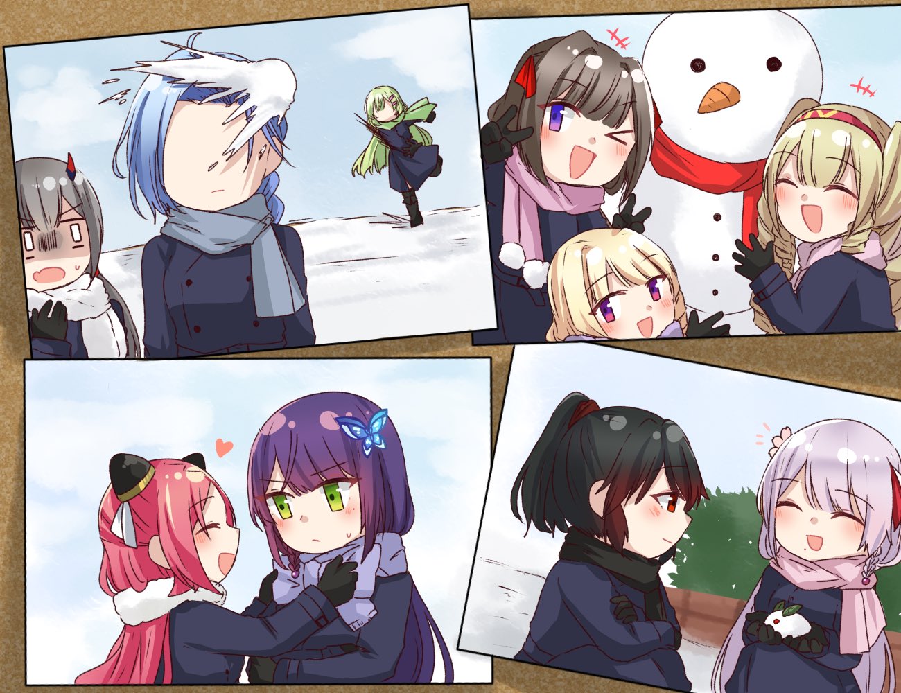 The Big ImageBoard (TBIB) - > o +++ 6+girls :d ^ ^ adjusting another's ...