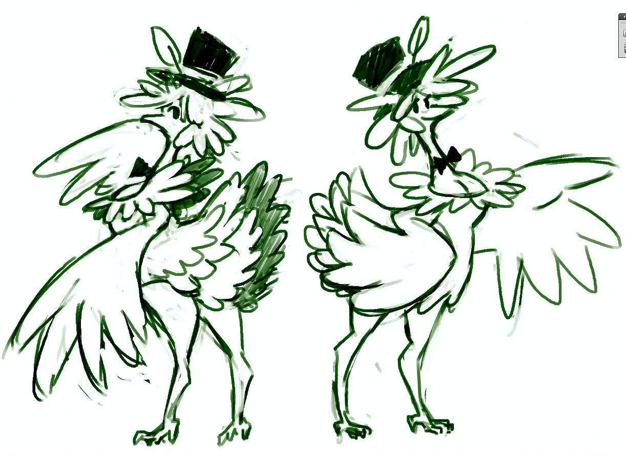 The Big Imageboard Tbib Anthro Avian Beak Bird Bow Tie Breasts
