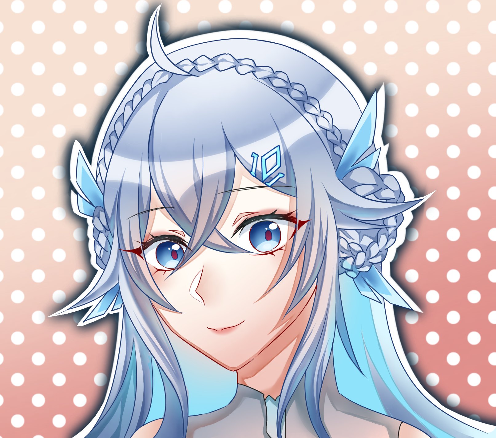 The Big ImageBoard (TBIB) - 1girl blue eyes blue hair highres roslyn (tower of fantasy) tower of ...