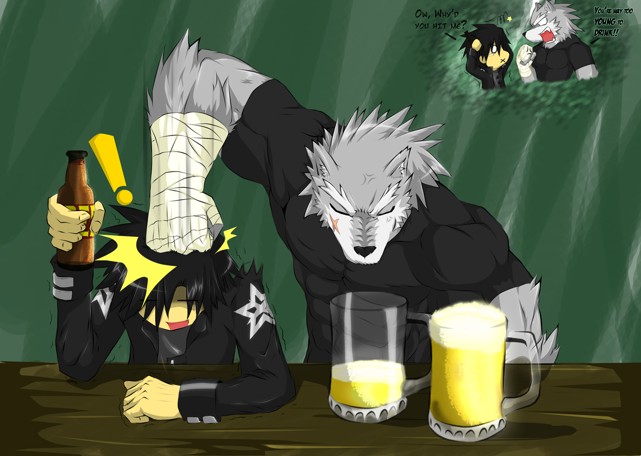 The Big ImageBoard (TBIB) - 2010 abs alcohol angry beer beverage black hair canid canine canis ...