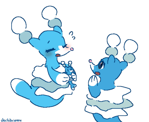 The Big Imageboard Tbib Blue Body Blush Brionne Cute Dailybrionne Duo Mammal Marine Nintendo