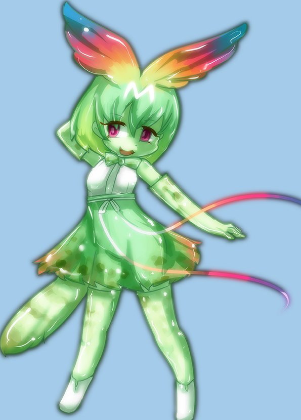 The Big Imageboard Tbib Artist Request Bird Furry Green Hair Open