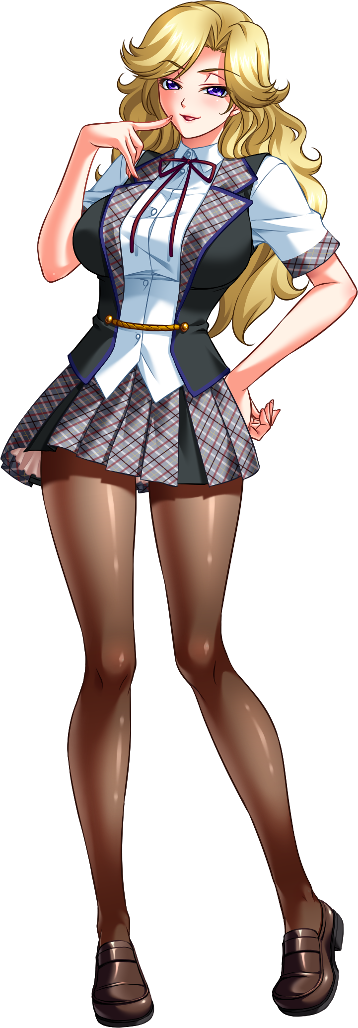 The Big Imageboard Tbib 1girl Bishop Company Blonde Hair Breasts