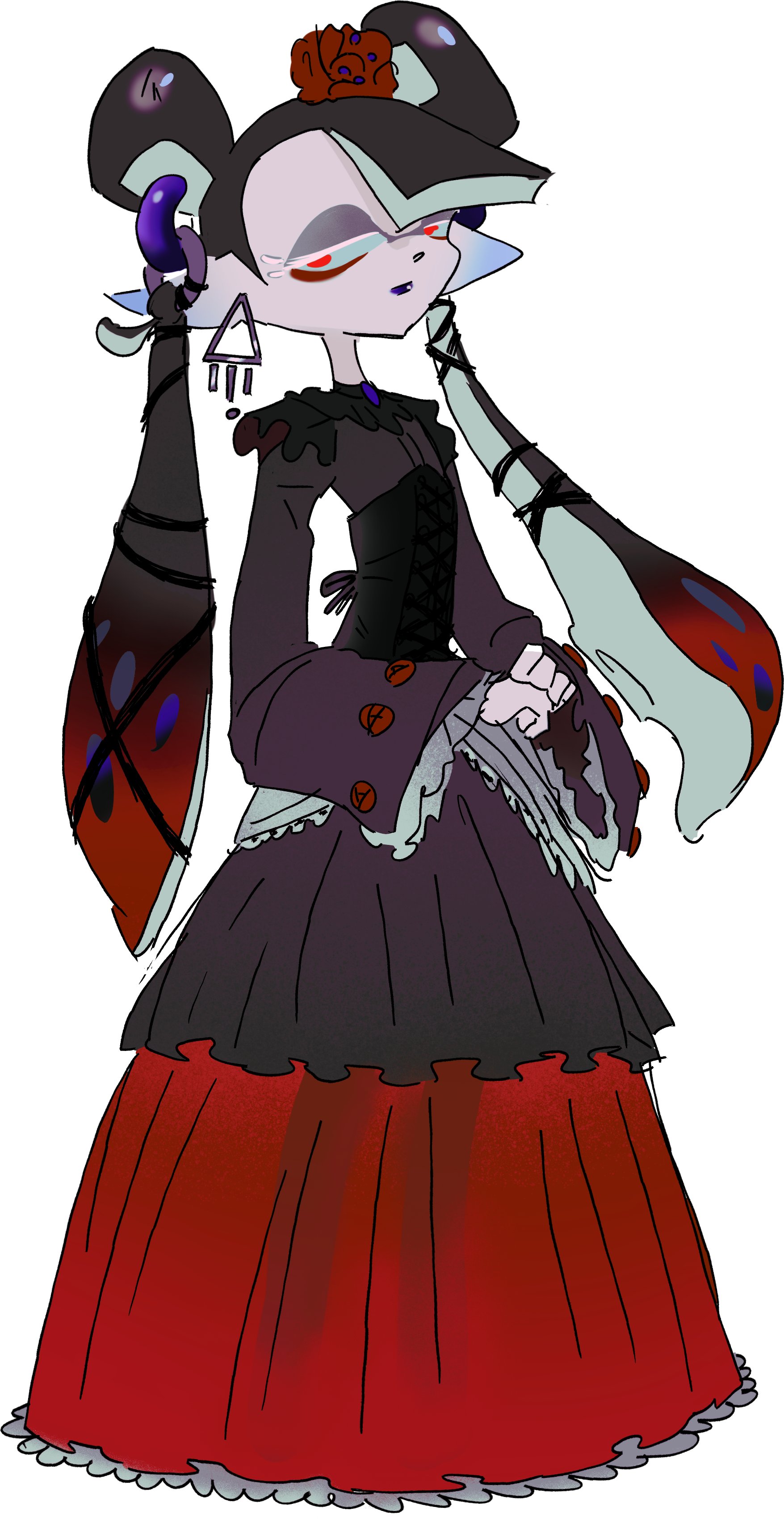 The Big ImageBoard (TBIB) - 1girl absurdres blue lips domino mask ...