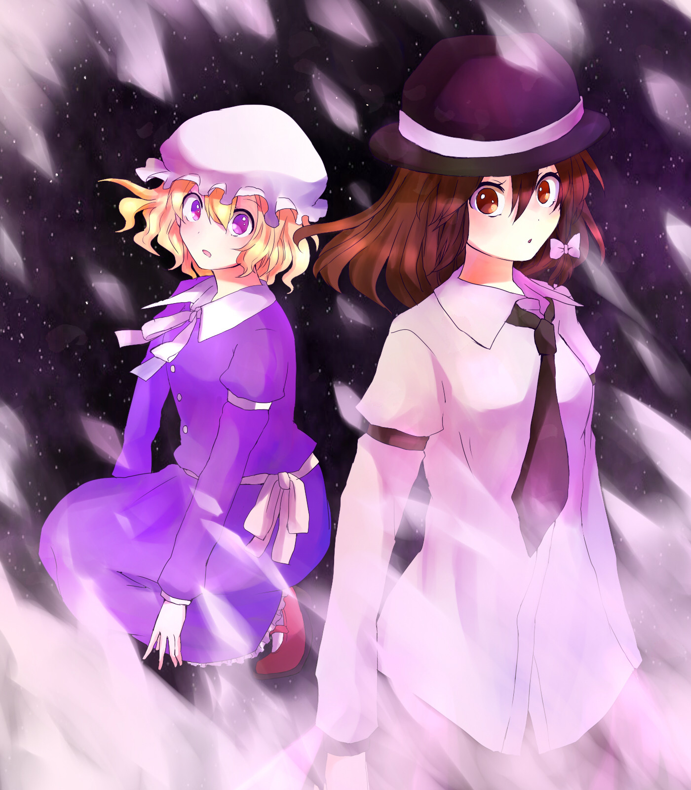 The Big Imageboard Tbib Bad Id Bad Pixiv Id Blonde Hair Bow Brown