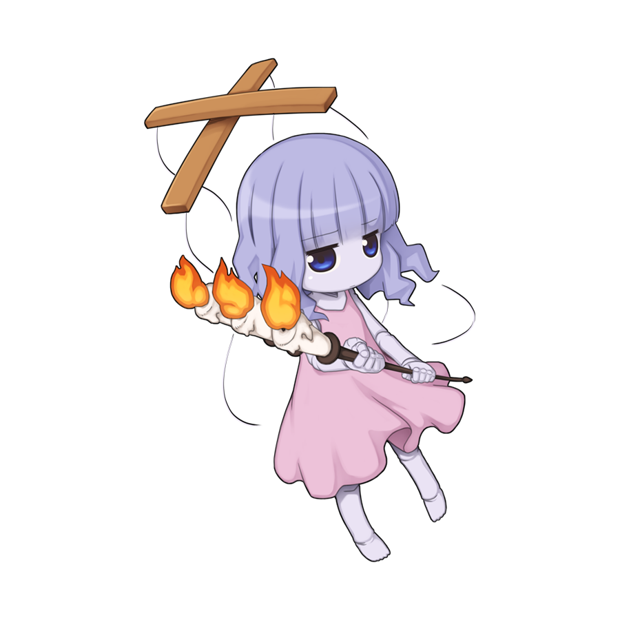 The Big ImageBoard (TBIB) - 1girl barefoot blue eyes blunt bangs ...