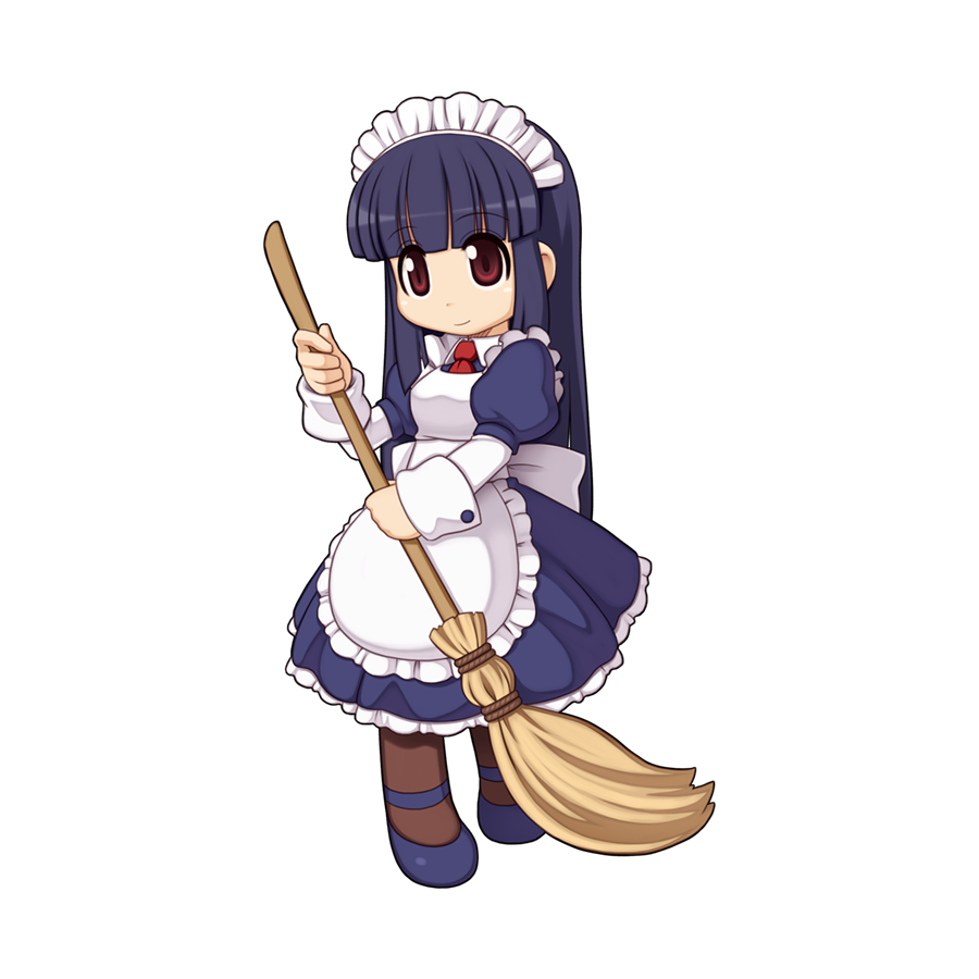 The Big ImageBoard (TBIB) - 1girl alice (ragnarok online) apron black dress black footwear black ...