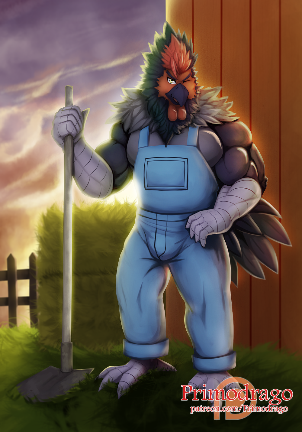 The Big Imageboard Tbib Anthro Avian Beak Bird Bulge Chicken