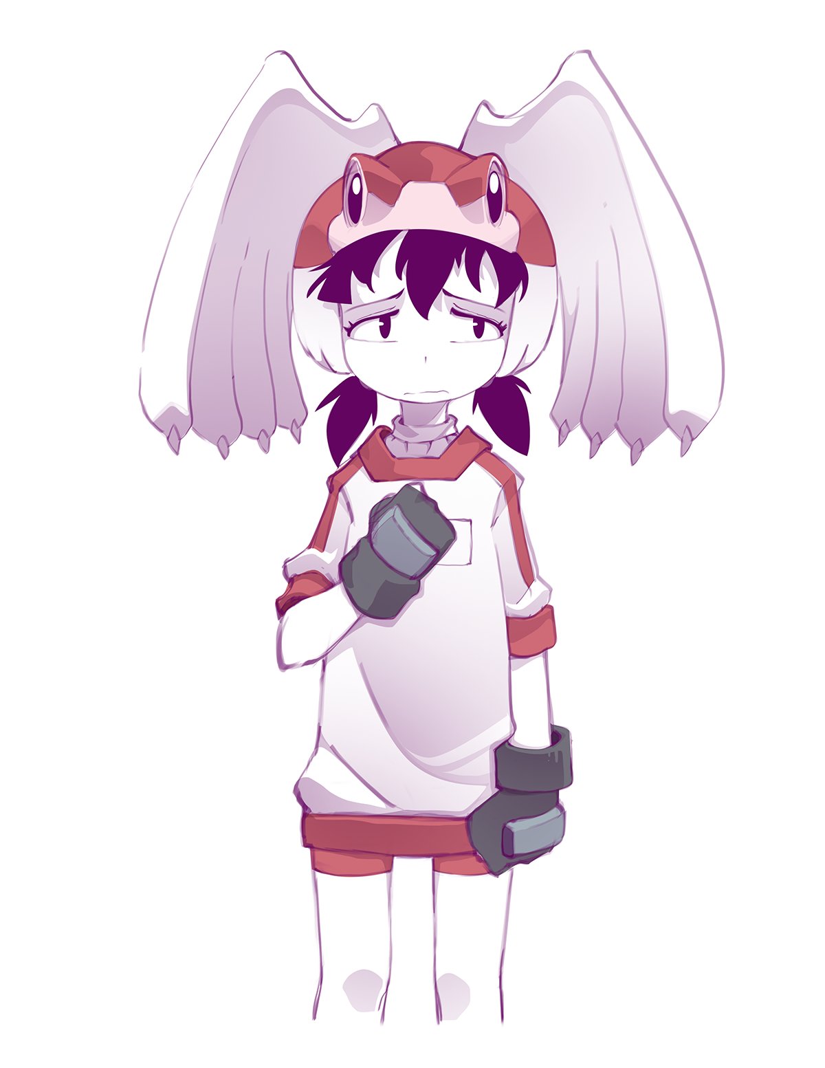 The Big ImageBoard (TBIB) - 1girl alien nine black eyes black hair ...